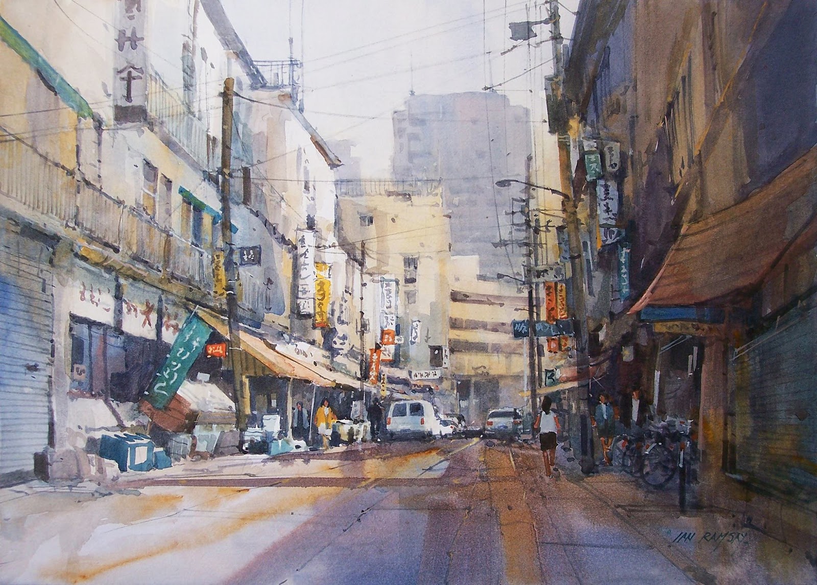 Ian Ramsay, 1948 | Plein Air /Watercolour painter | Tutt'Art@ | Pittura ...