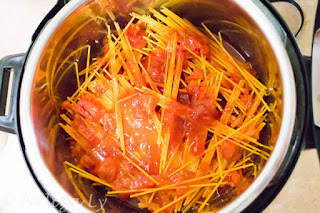 Instant Pot Filipino Style Spaghetti