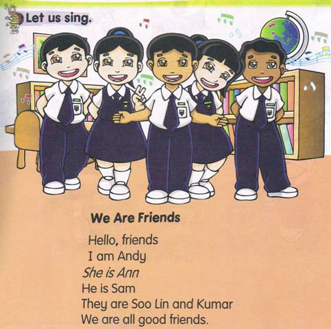FUN ENGLISH LEARNING CORNER: ENGLISH YEAR 1 UNIT3: HELLO, FRIENDS