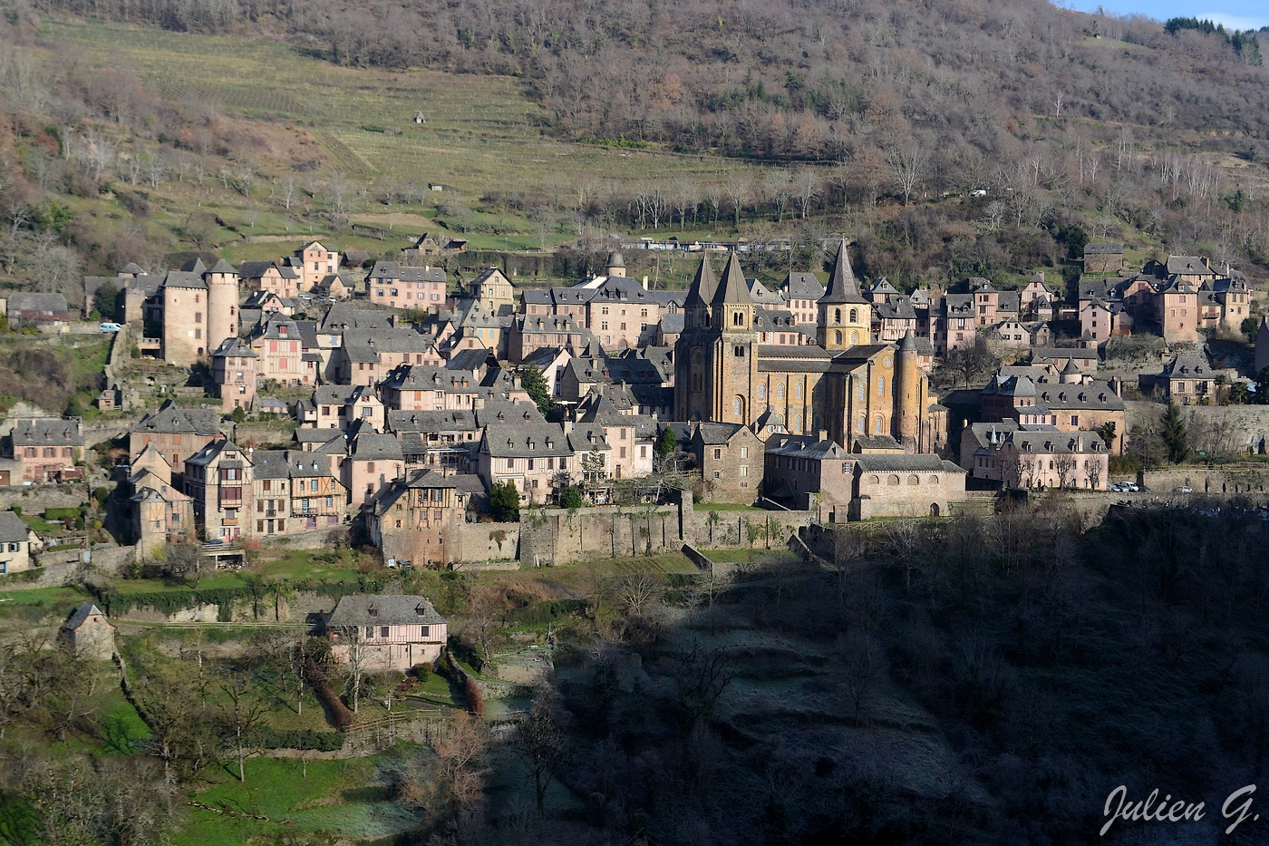 Coins du Monde: FRANCE - Occitanie - L'église abbatiale de Conques et ...
