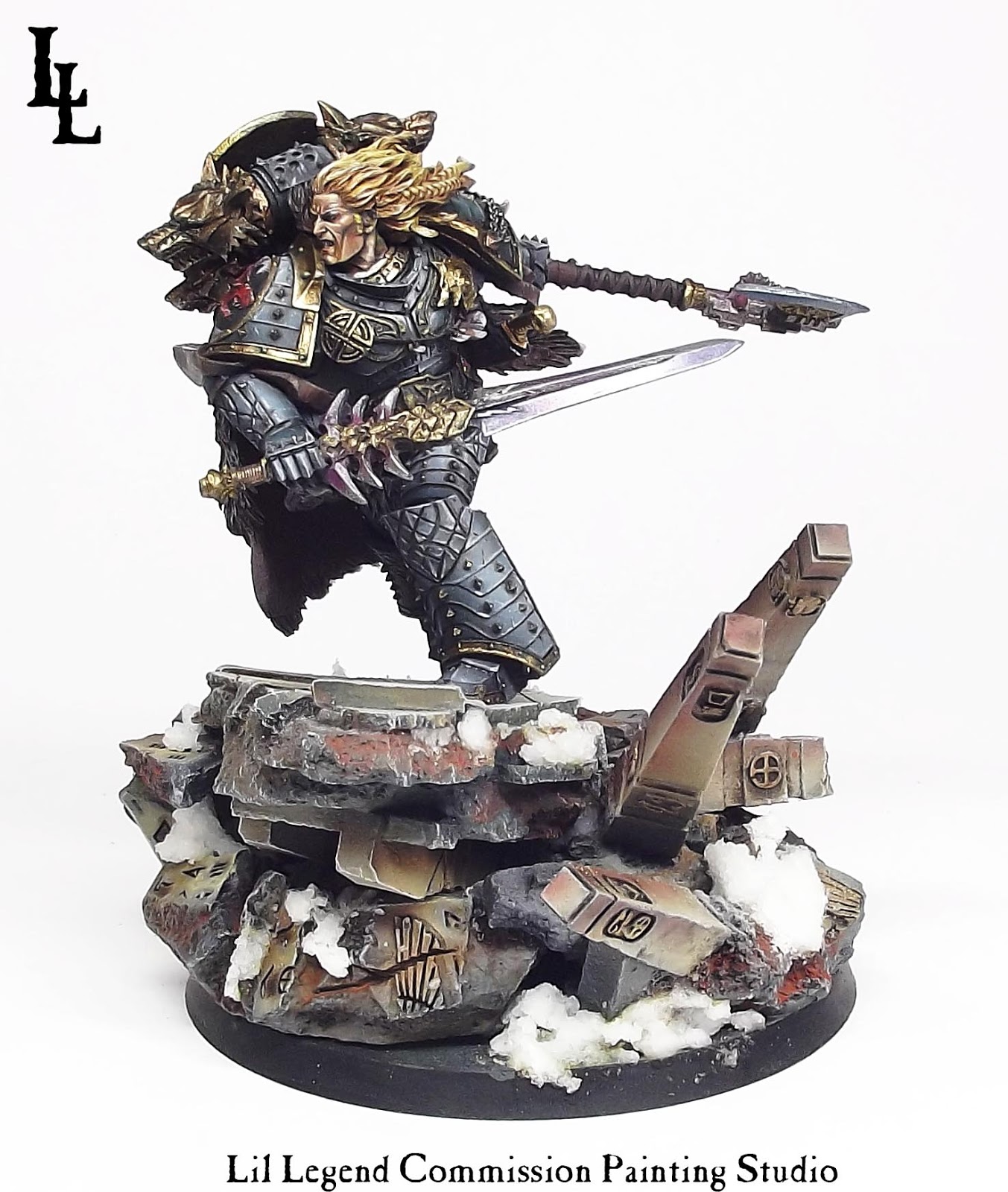 Leman Russ, The Wolf King of Fenris, Lord of Winter and Ruin, Primarch ...