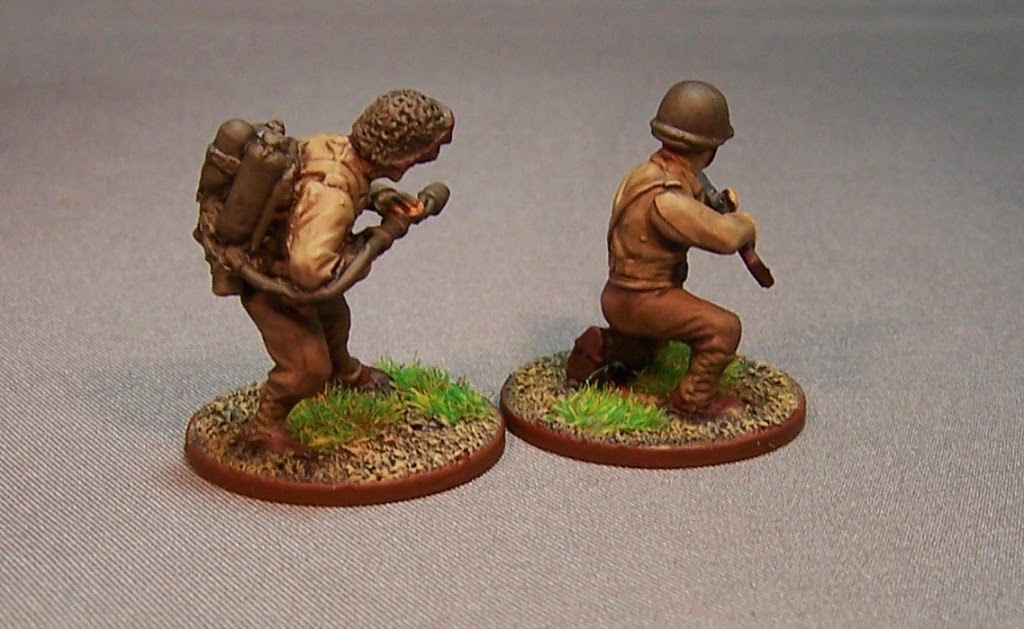Bolt Action: United States 'Flamethrower Team' ~ The Old West Chronicle