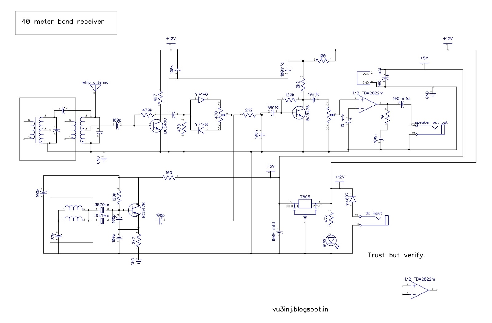 INDRAJITSINH: 40 Meter Receiver (7159kc)