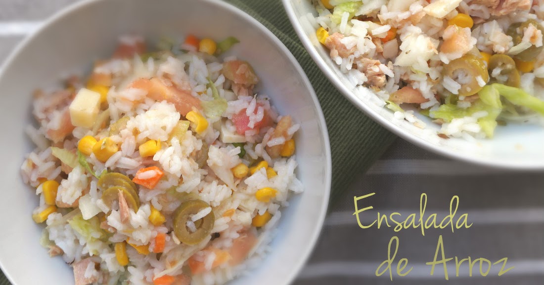 Ensalada de arroz.