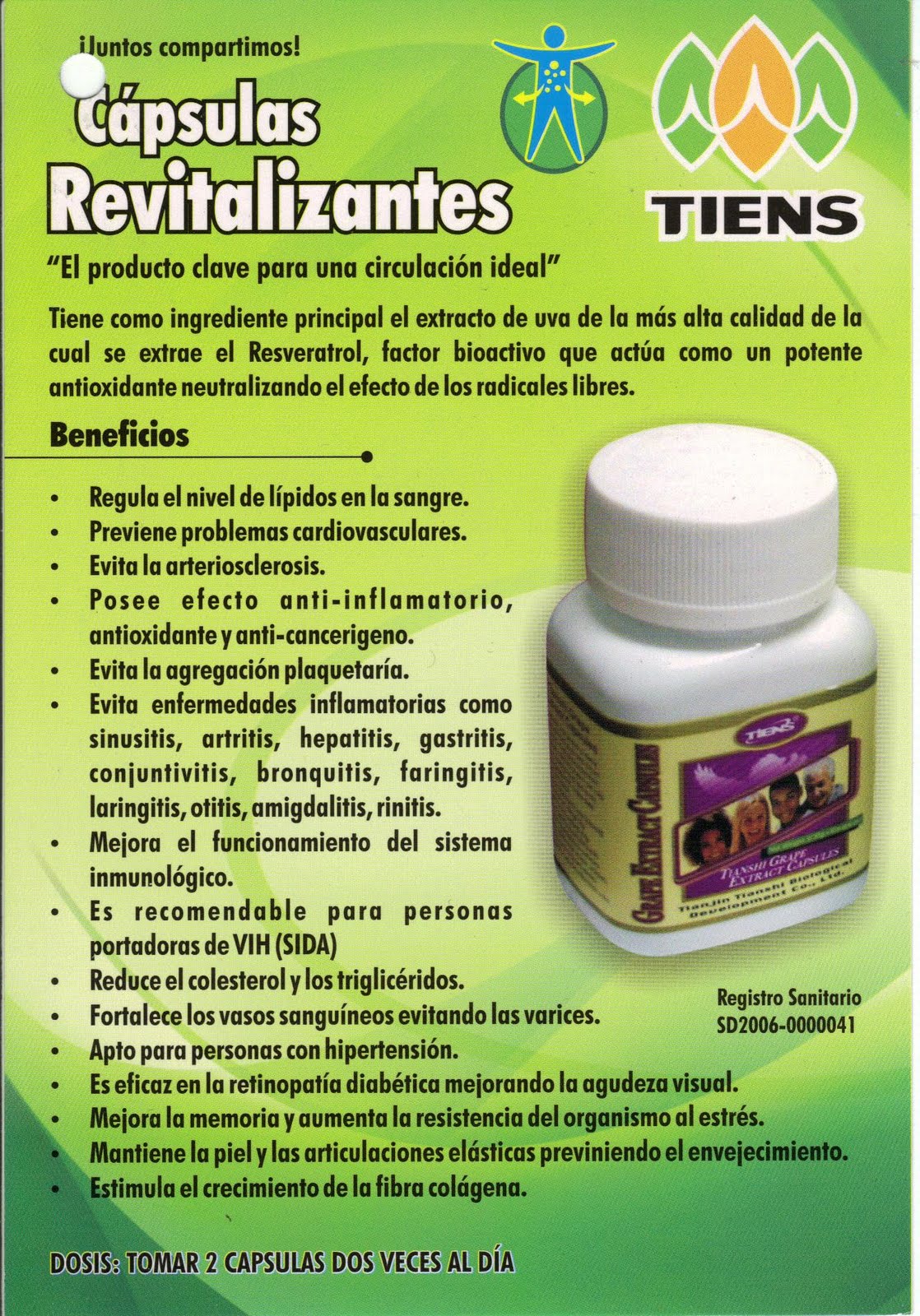 Tiens Colombia: PRODUCTOS