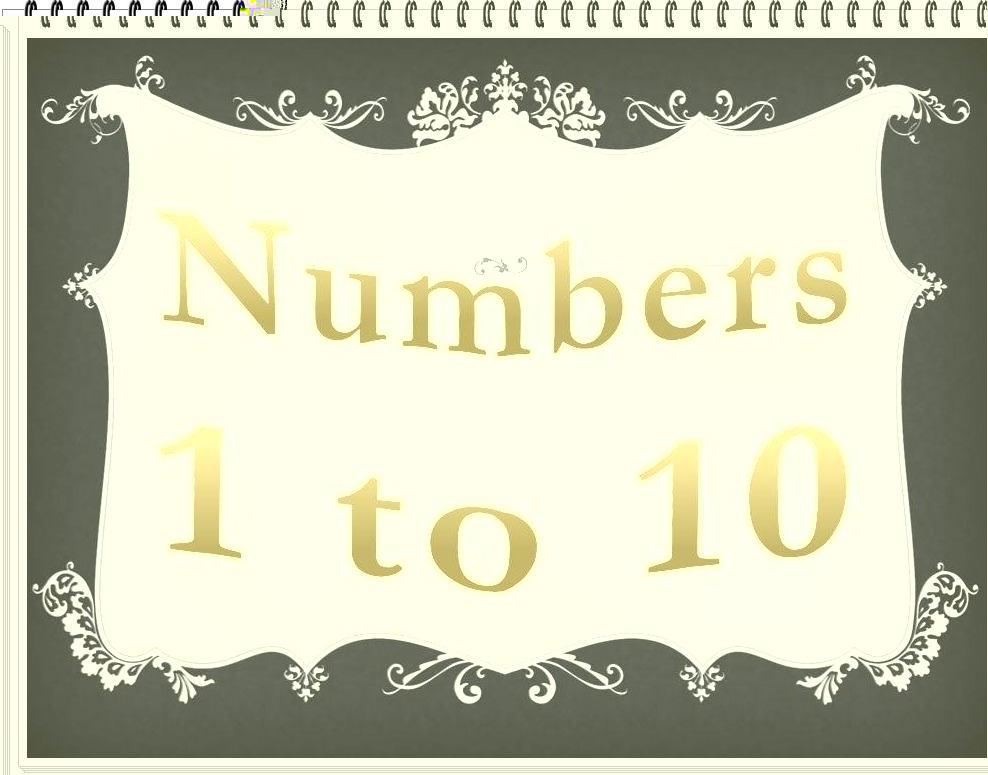 fun learning english: counting numbers - Year 1.