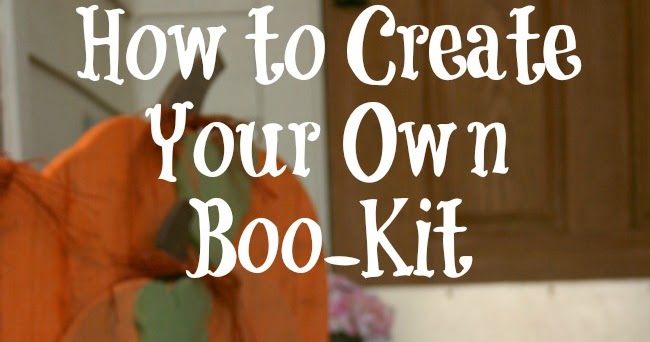 How to Create Your Own Boo Kit | my life homemade