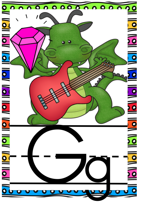 Kindergarten Dragons: Classroom Decor