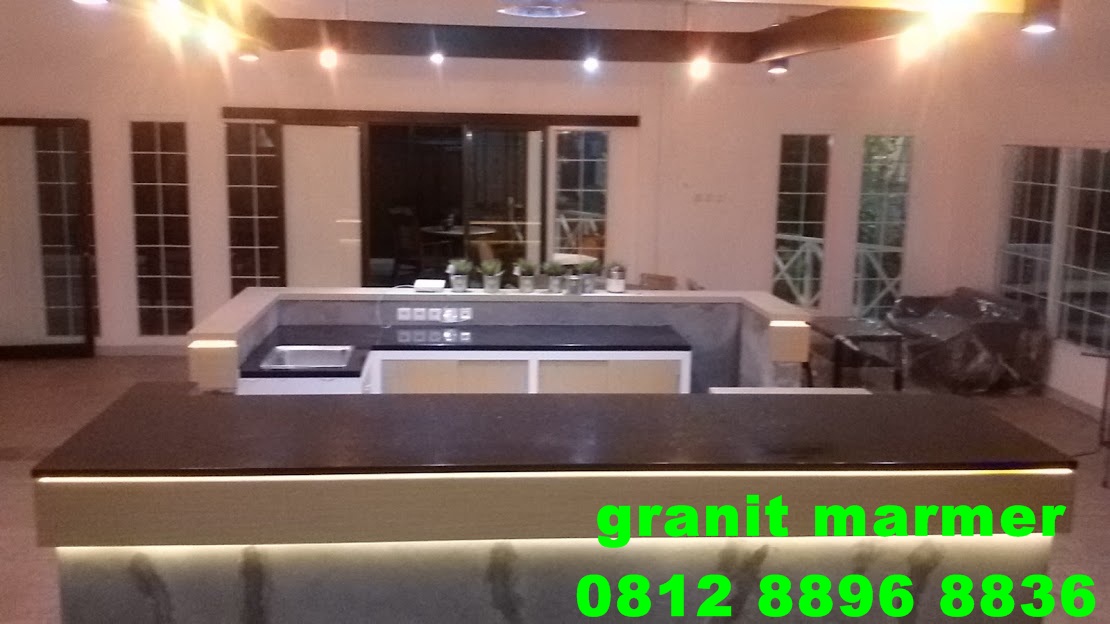 MEJA COUNTER/MINI BAR/CAFE GRANIT MARMER