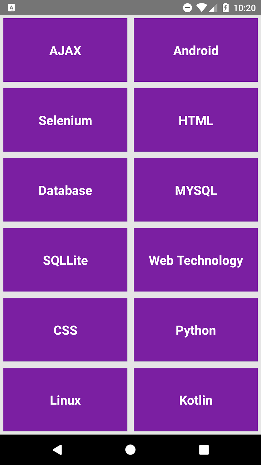 React Native Simple Custom Gridview Layout Example Android Skptricks