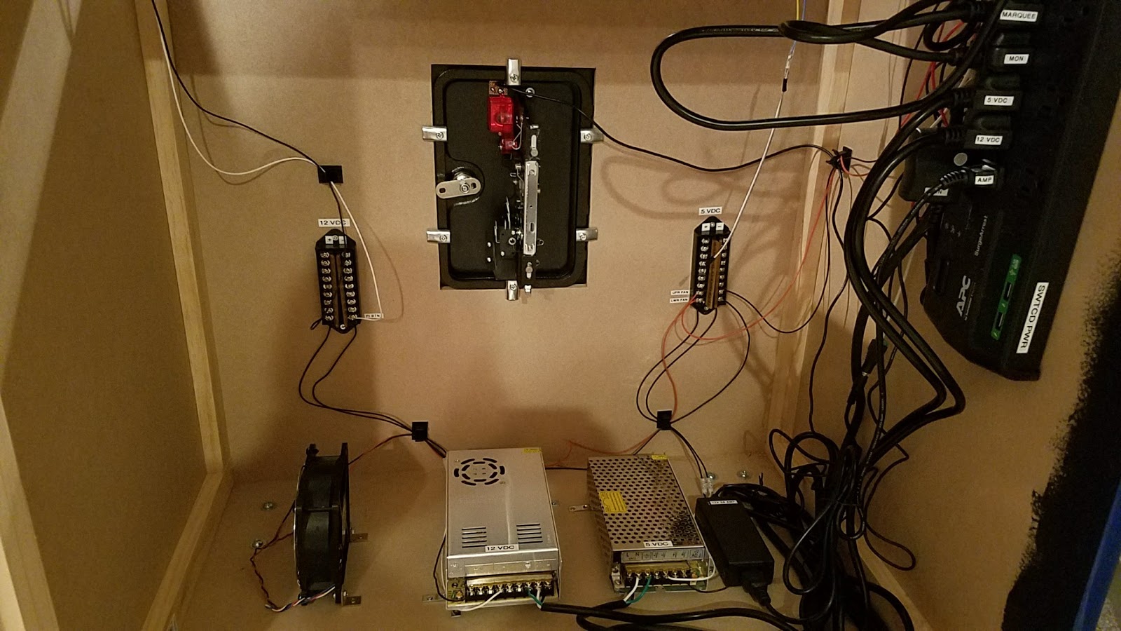 Journey to a Home Retro Arcade: The Arcade Build- Part III: Internal ...