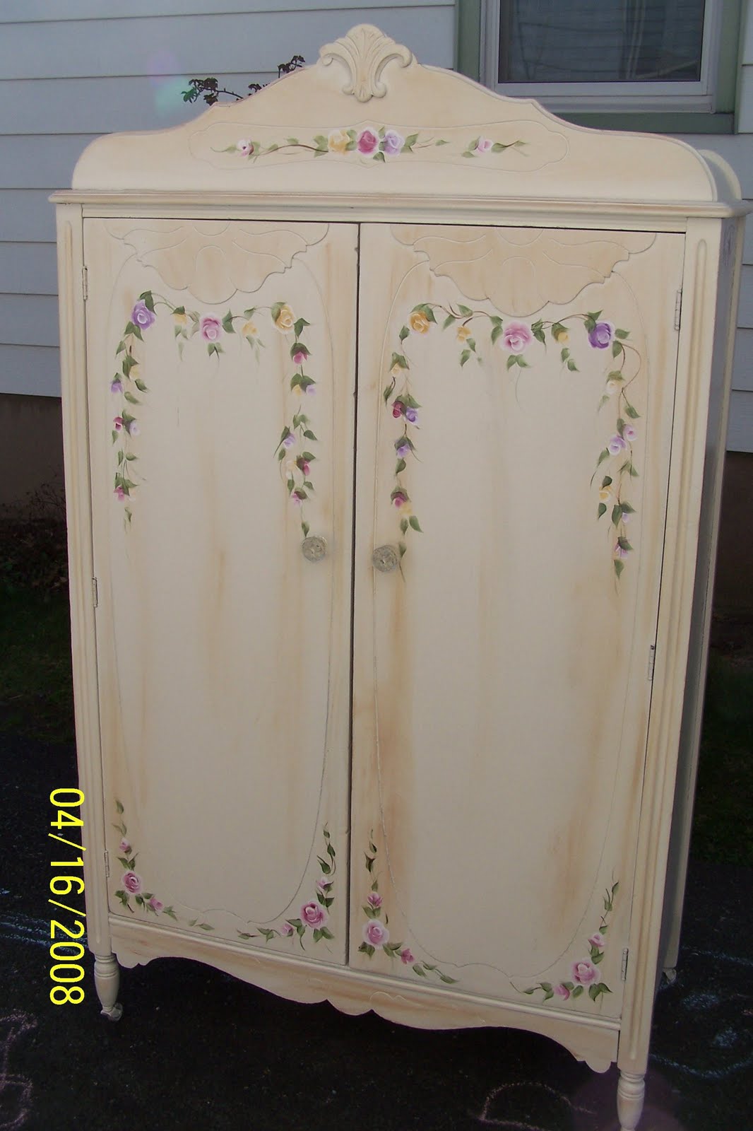 Handpainted Furniture Blog, Shabby Chic Vintage Painted Furniture: Armoires