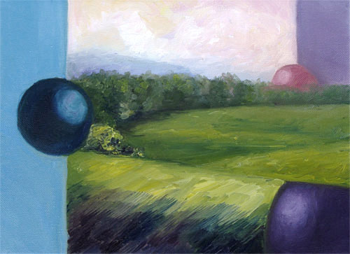 Doug Hoppes Studio Notes: Latest Painting: Transition