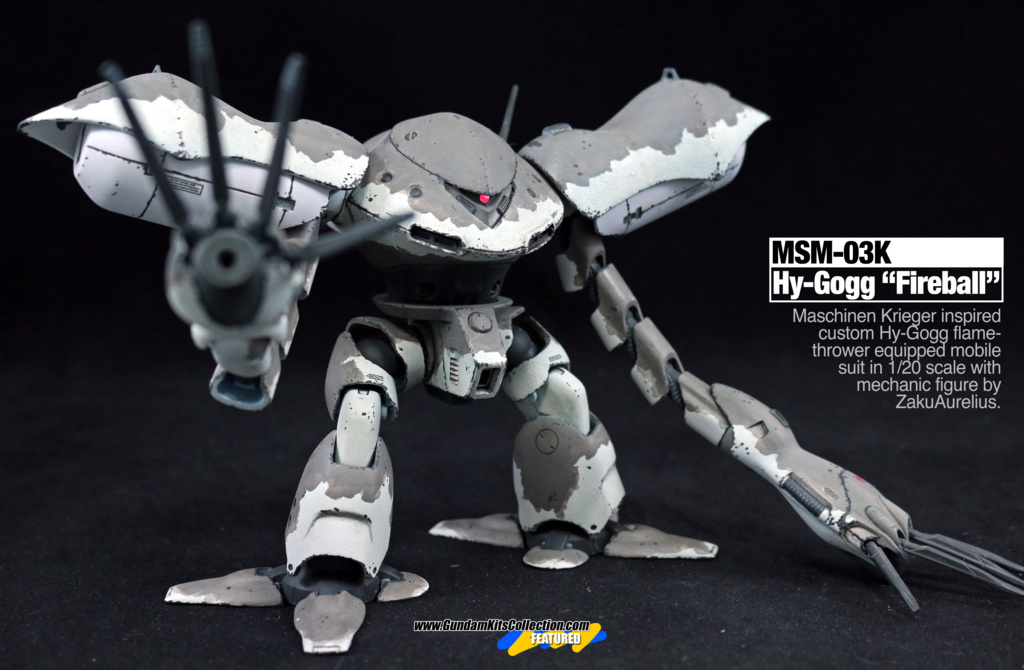Custom Build: HGUC 1/144 Hygogg 'Fireball'