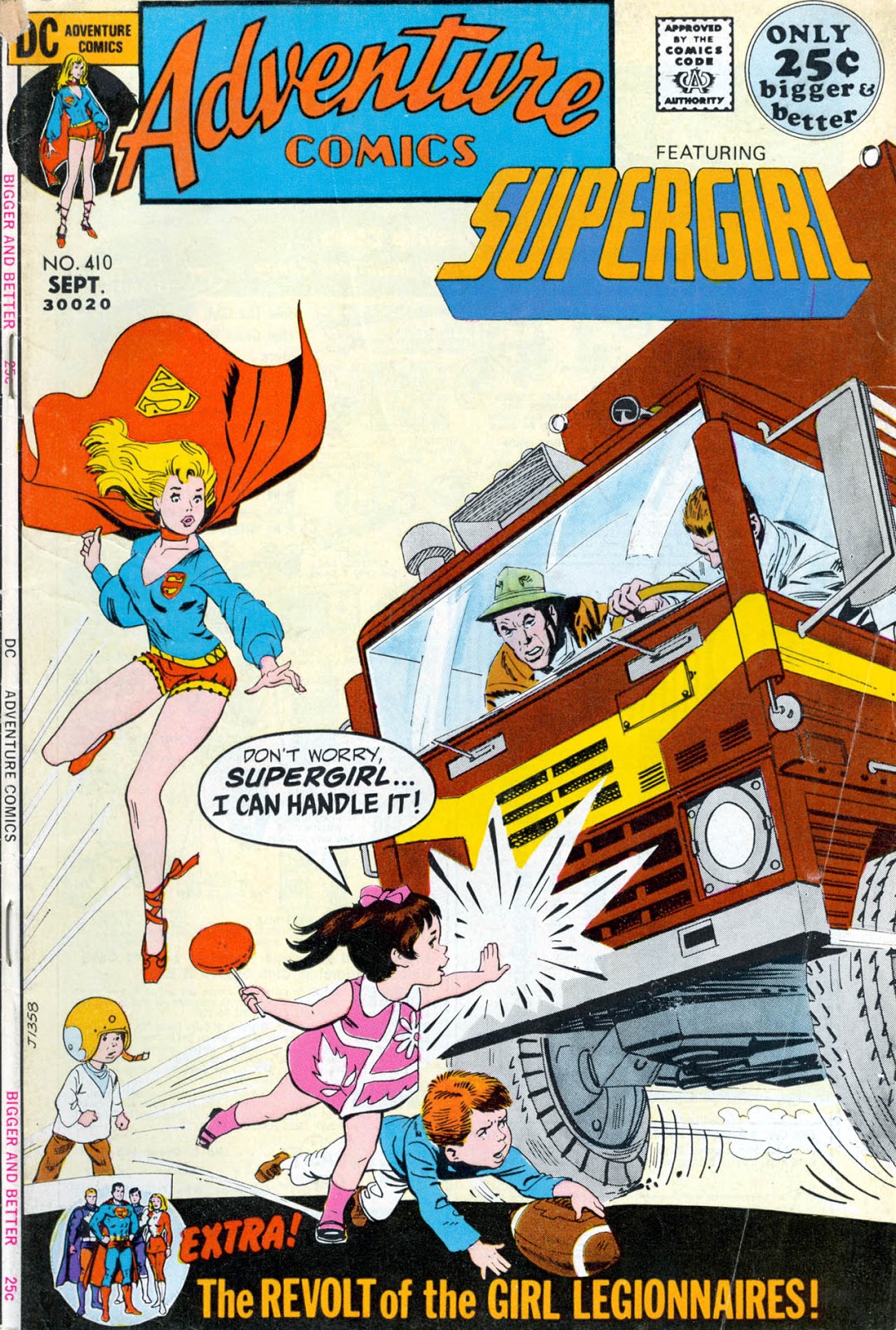 Days of Adventure: Adventure Comics # 410, September, 1971