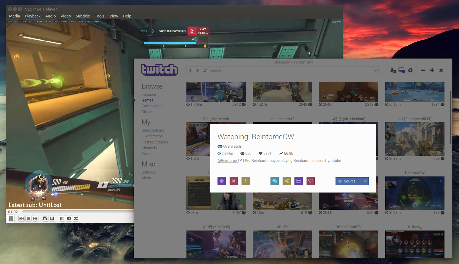 Streamlink Twitch GUI 1.2.0 Adds Support For Communities And Team Pages ...