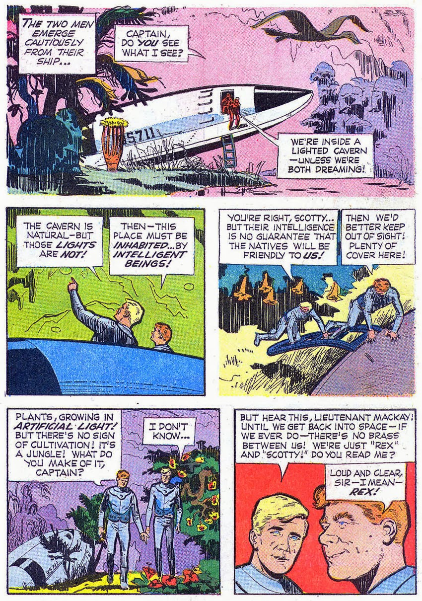 Pappy's Golden Age Comics Blogzine: Number 1482: Captain Venture and the Land Beneath the Sea
