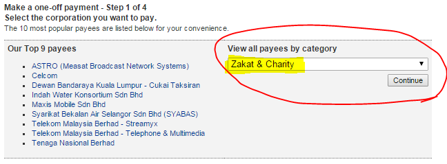 Bayar Zakat Fitrah Melalui Maybank2u - MindaICT | Blog