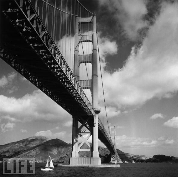 Building the Golden Gate Bridge ~ vintage everyday