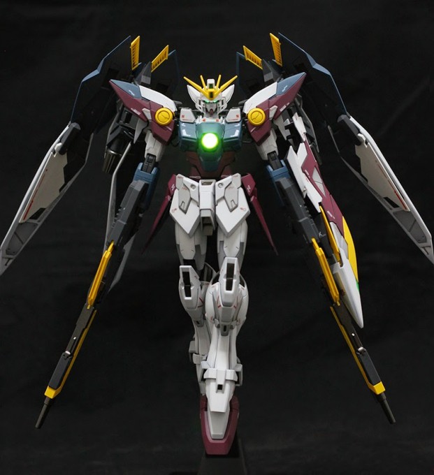 Custom Build: MG 1/100 Wing Gundam Proto Zero + LED
