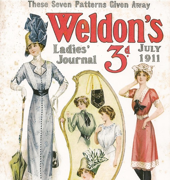 What We Wore Then: Weldon's Ladies' Journal, July 1911