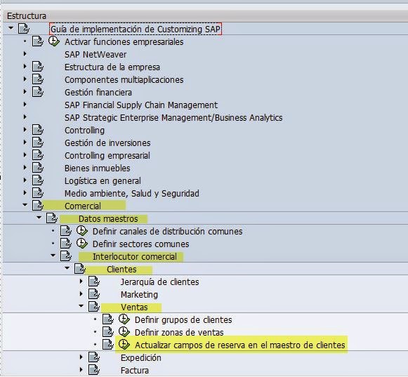 SAP Integral: Crear Grupo Cliente
