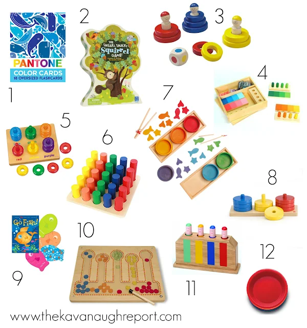 Color Sorting for Montessori Toddlers