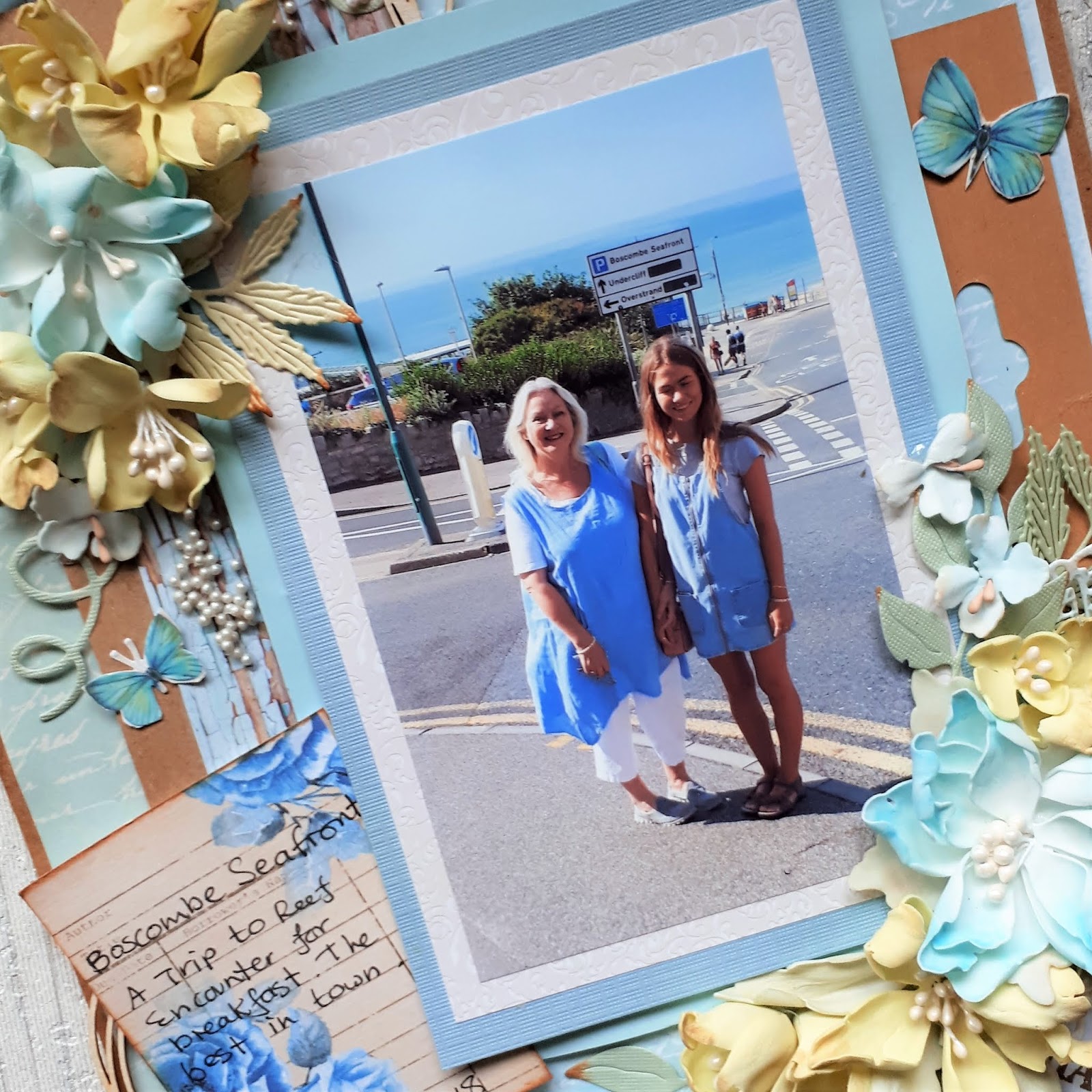 CraftyEnjoyments: A4 Scrapbook Layout