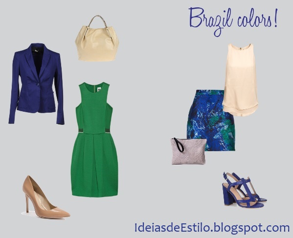 Ideias de Estilo : E se as cores do Brasil...