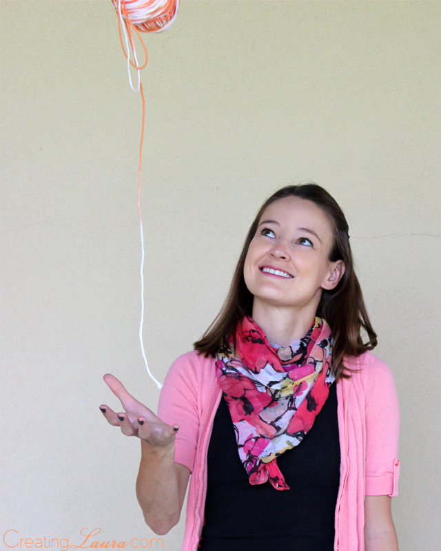 Creating Laura: A Yarn Photo Shoot, Some Sidebar Tweeking, and A Bloom Drop