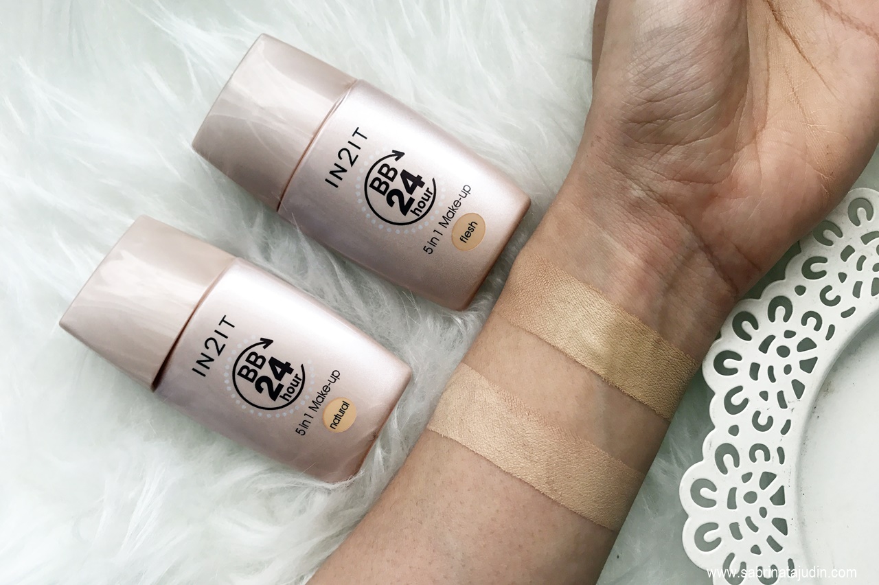 IN2IT BB 24 Hour 5 In 1 Make-Up Cream First Impression, Test & Review ...