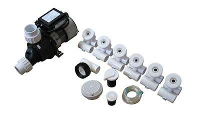 Spa Parts Help: DIY Jetted Bath Tub Kit