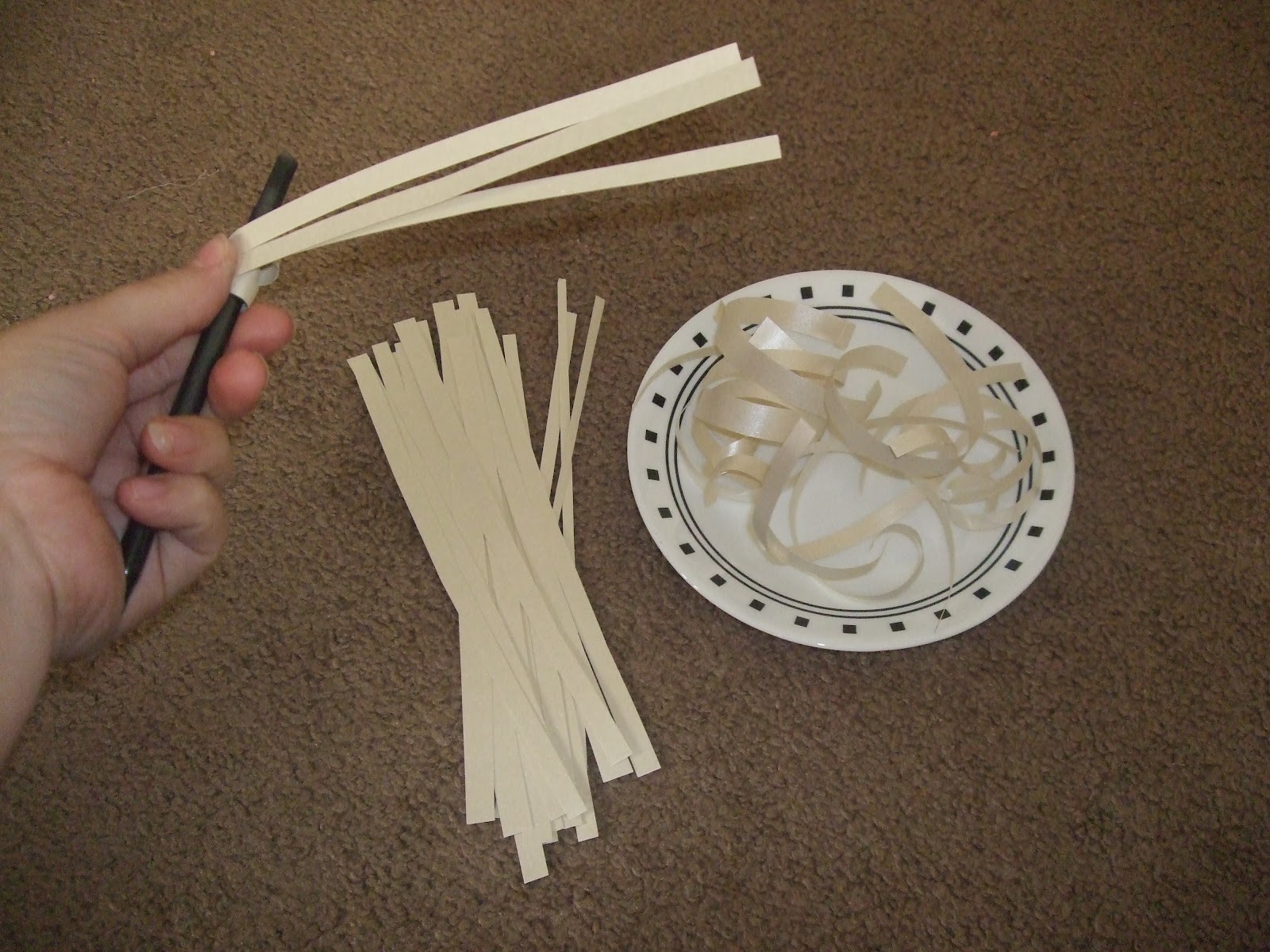 Modern Momcraft: Construction Paper Italian Dinner