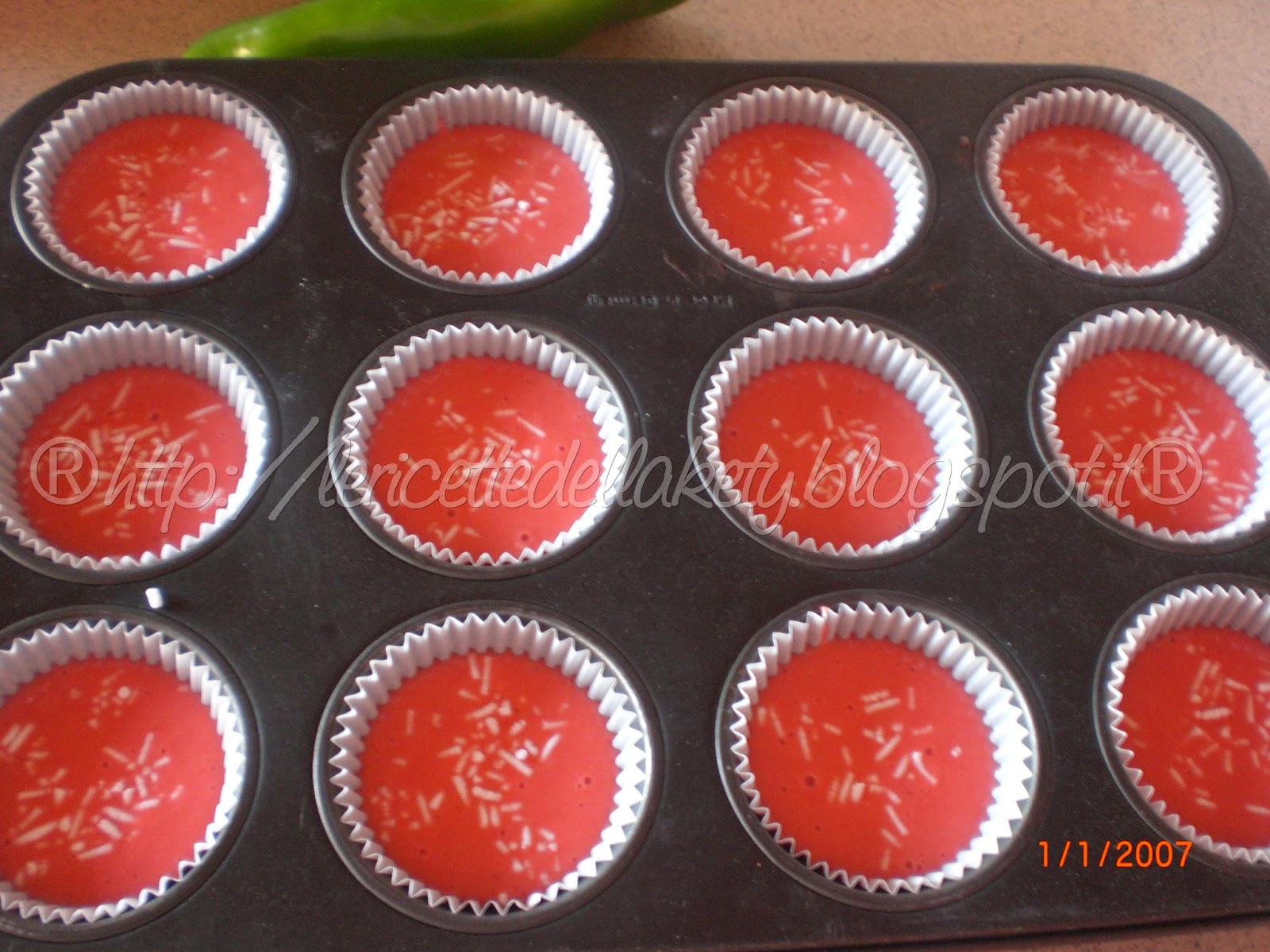 Le ricette della Kety: Muffin rosa