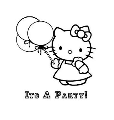 8 Very Pretty Disney Hello Kitty Cartoon Coloring Pages