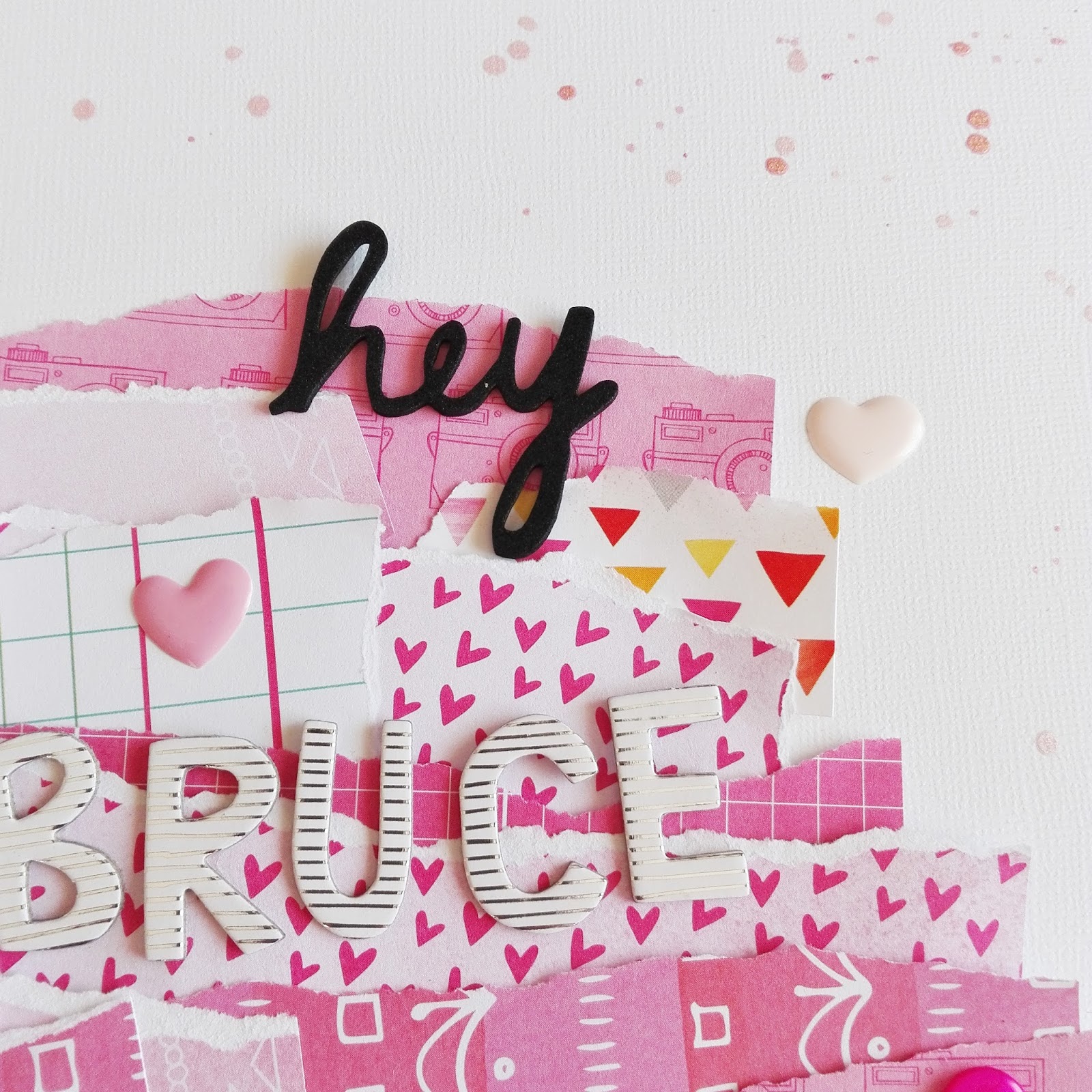 Isa's Mix: Layout: Hey Bruce