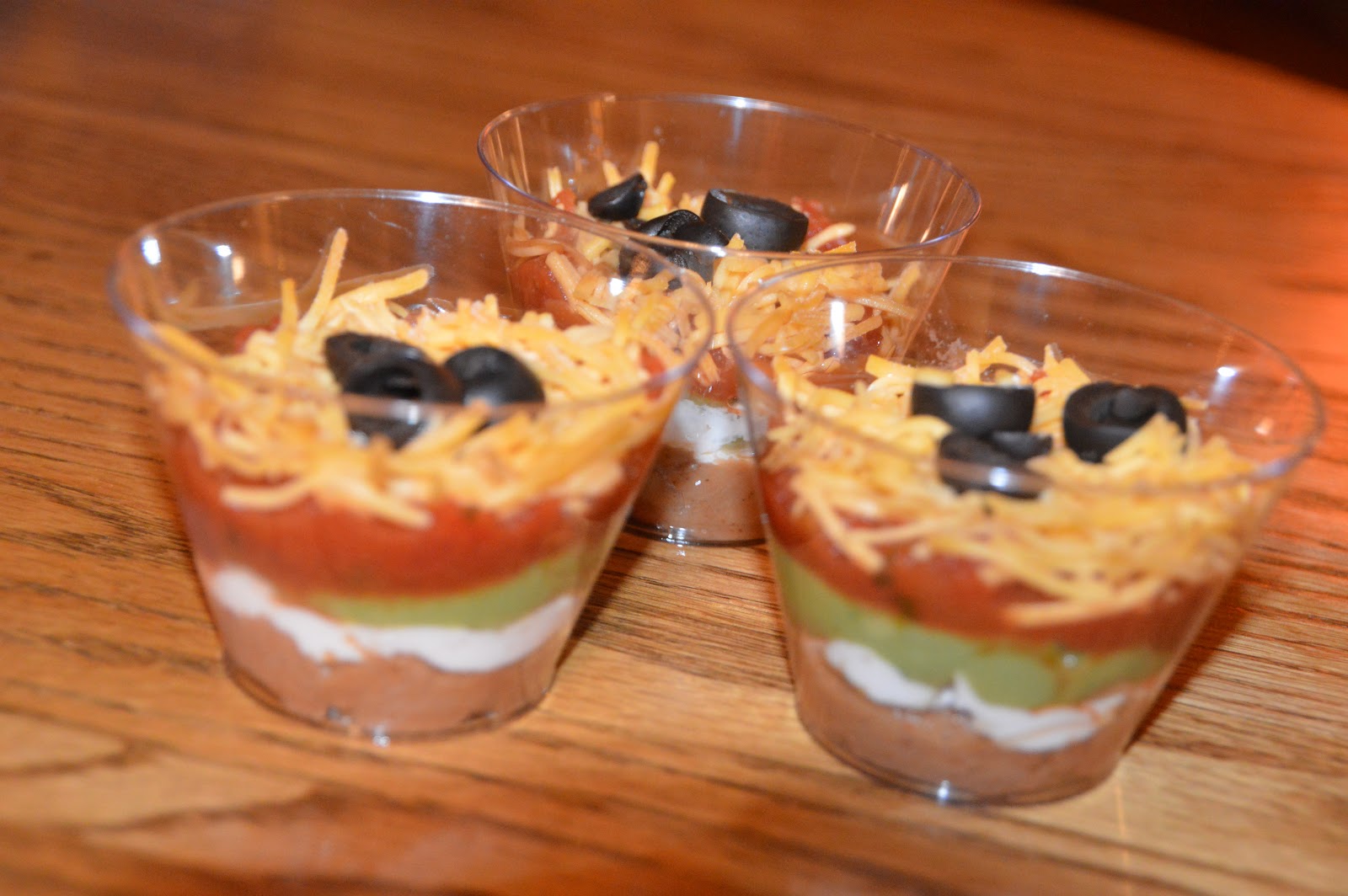 Life's a Bowl of Cherries: Mini Layered Mexican Dip Cups