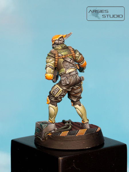 Javier González "Arsies", Miniature Painter: Druze Shock Team: Hacker ...