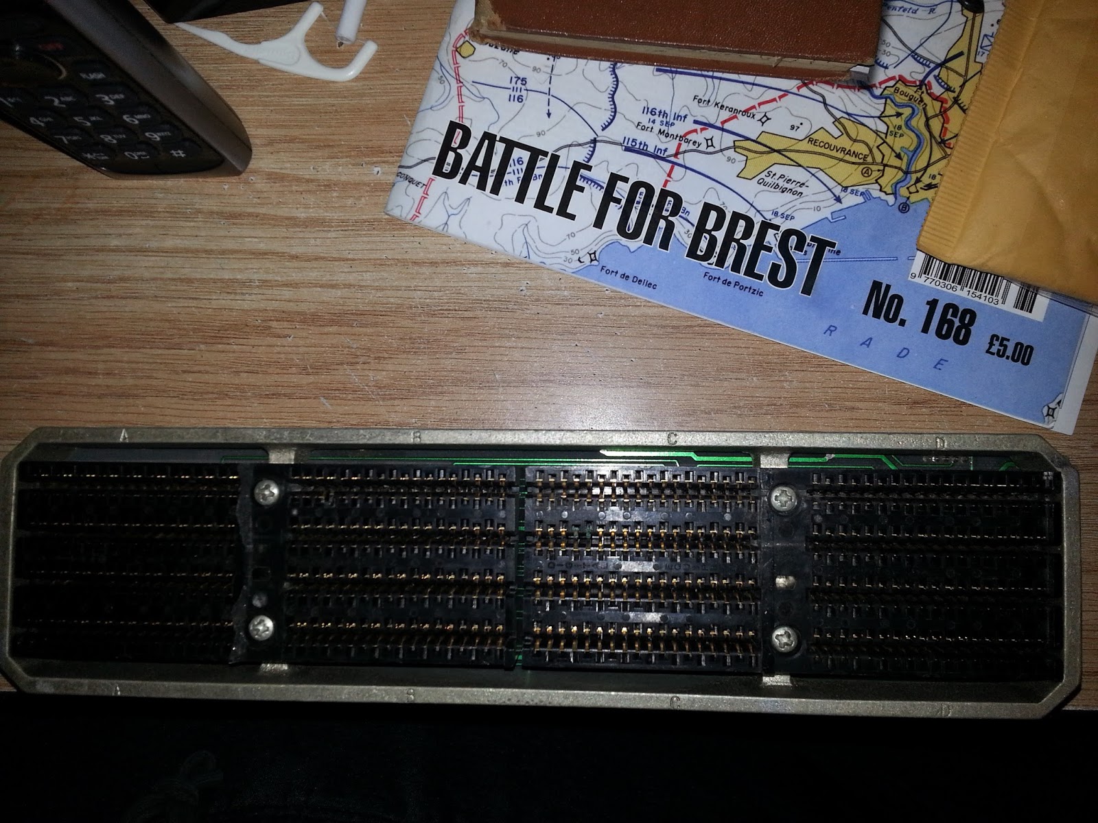 Jim's collections: PDP 11 backplane. new project