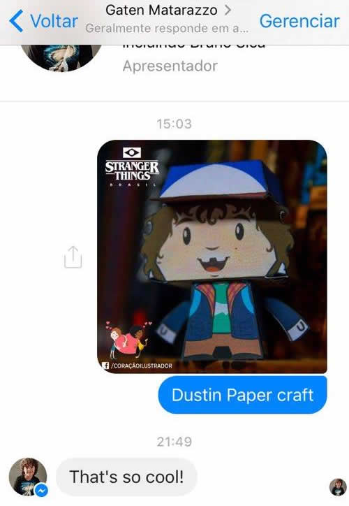 Coração Ilustrador: Stranger Things - PaperCraft