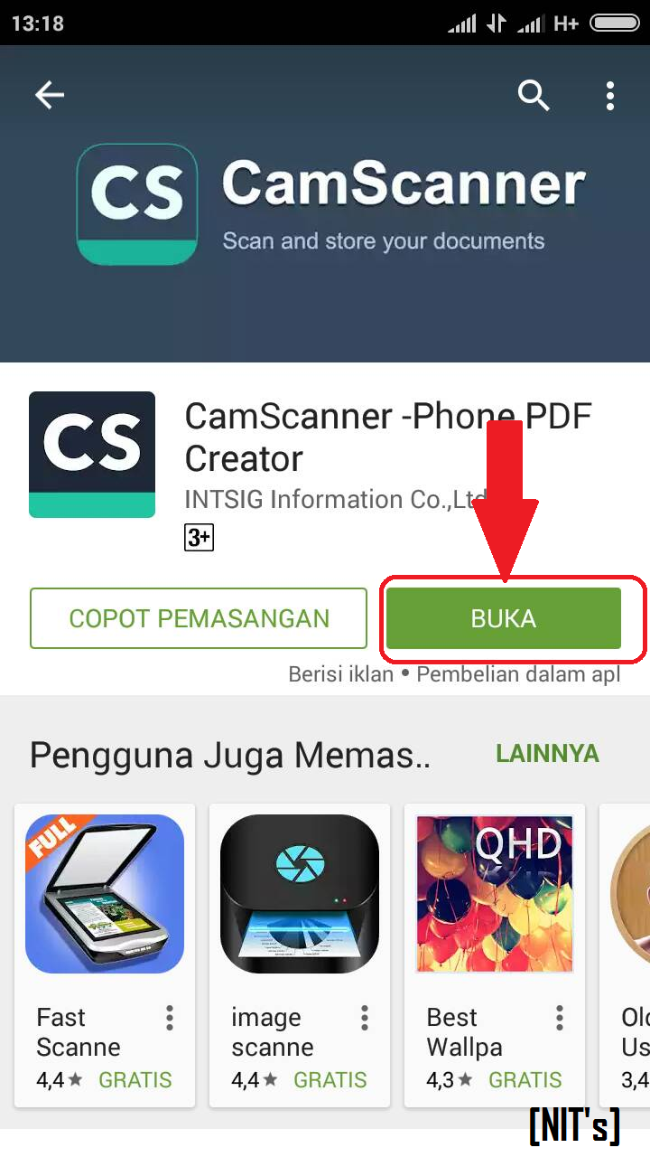 MTs. AMIN DARUSSALAM: CamScanner - Cara Scan Dokumen Menggunakan Camera ...