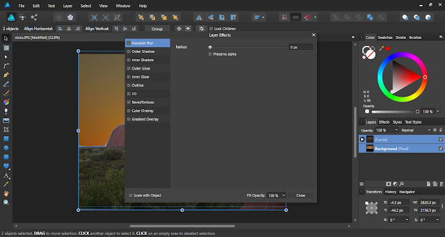 How to remove and change a background with Affinity Designer | Design ...
