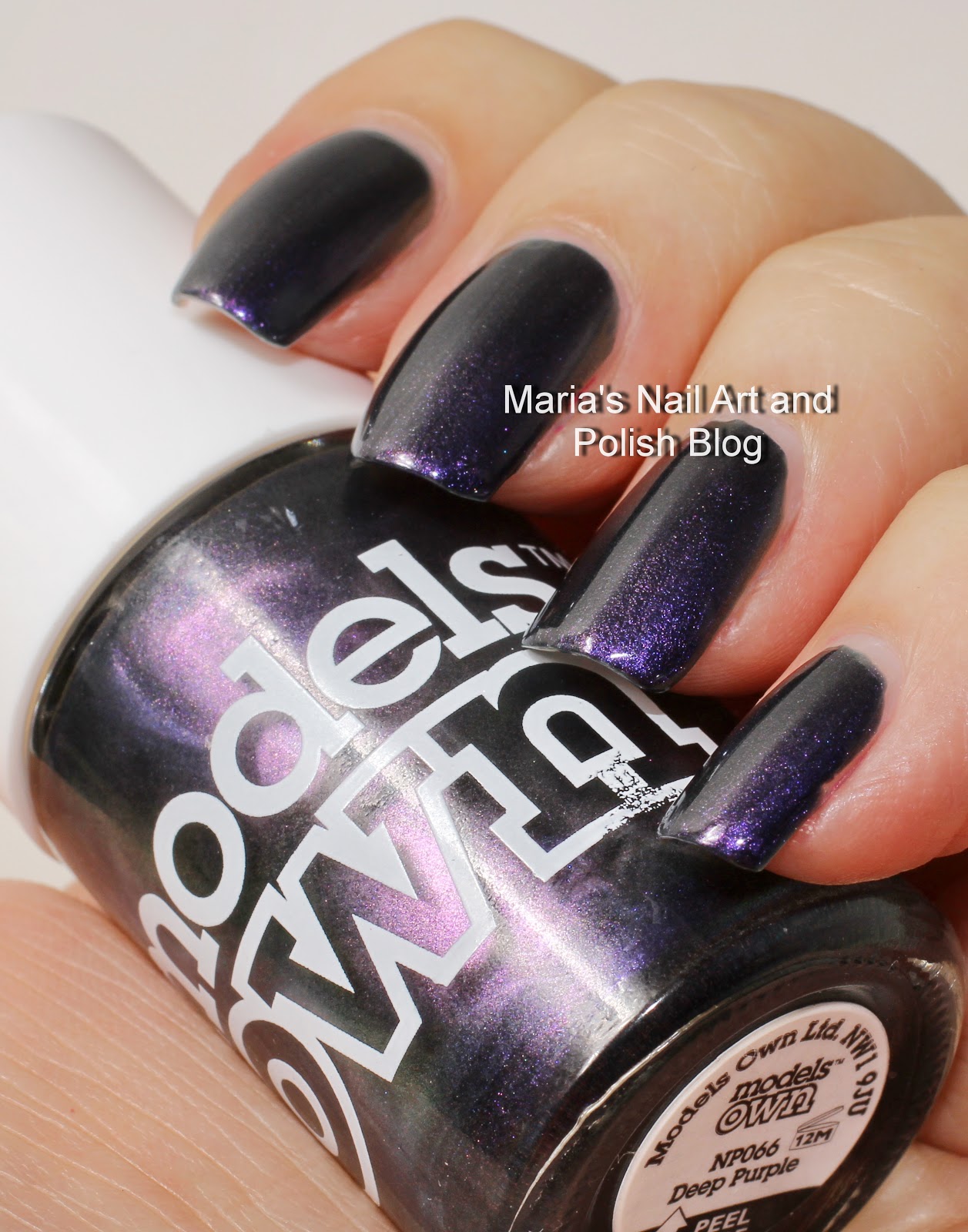 Marias Nail Art and Polish Blog: Models Own swatch spam: Deep Purple ...