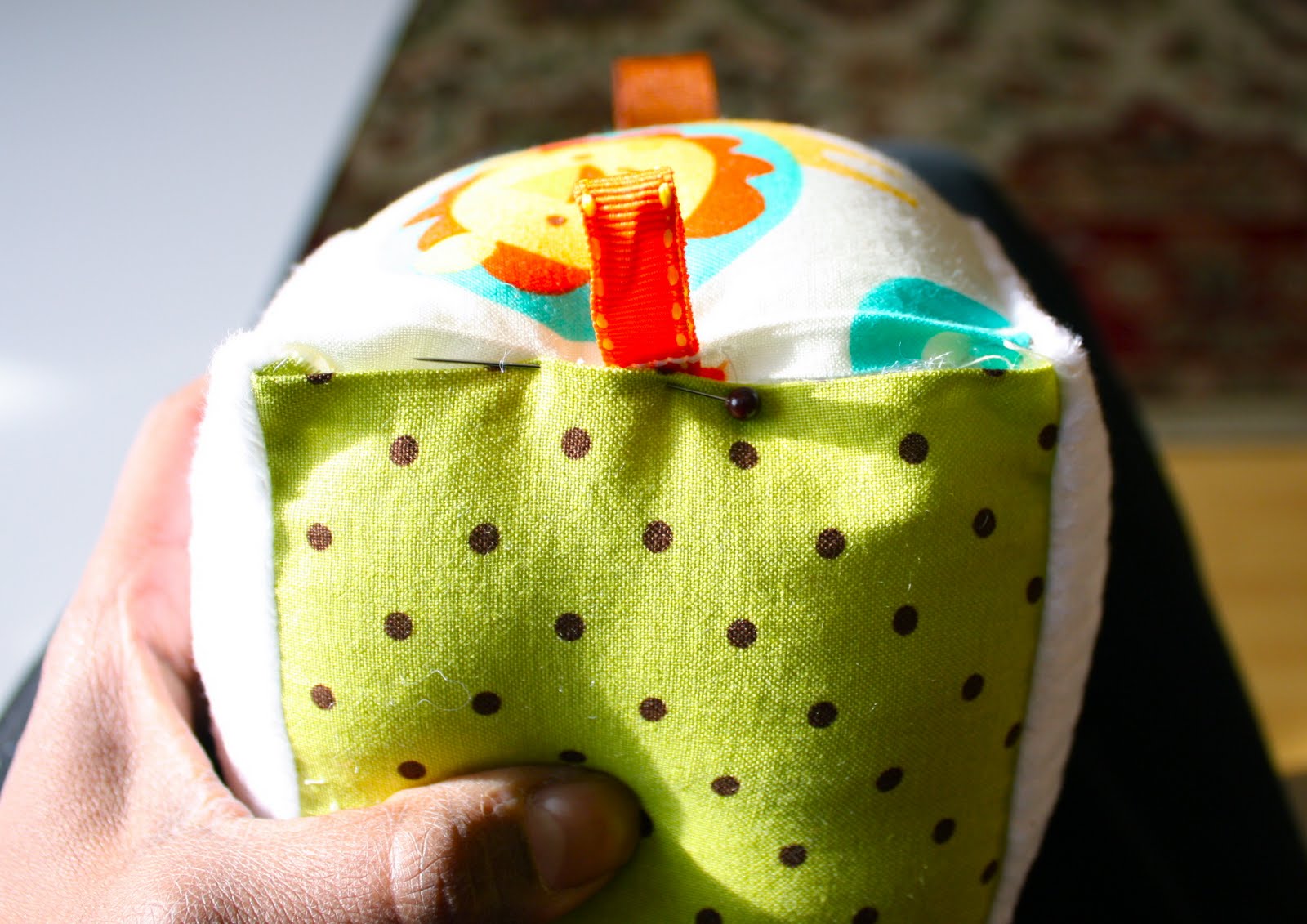 Zaaberry: Baby Soft Block with Ribbon Tutorial