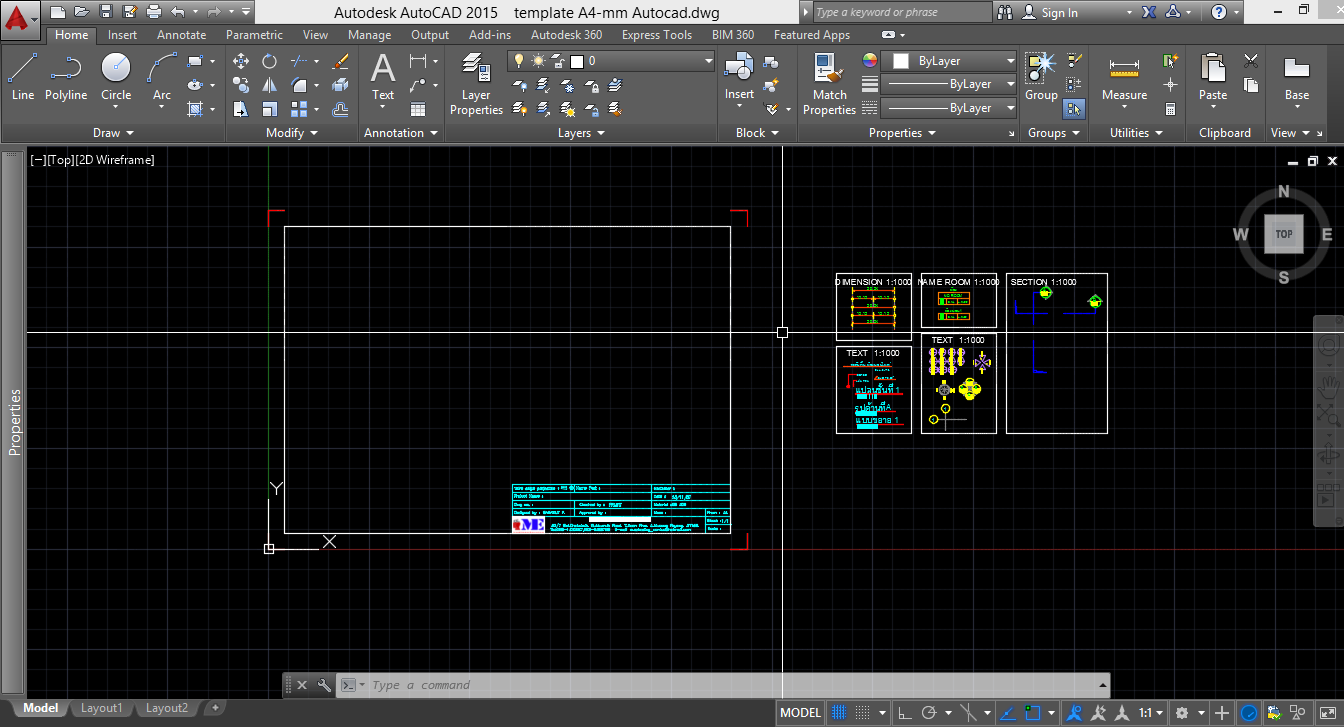 วิธีเปลี่ยน Workspace Classic Autocad 2015 « Autodesk Inventor Design ...