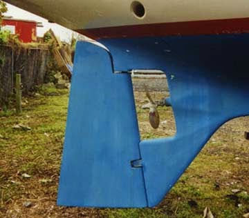 SV Pilgrim: Creating A Template for Morgan 382 Rudder Modifications