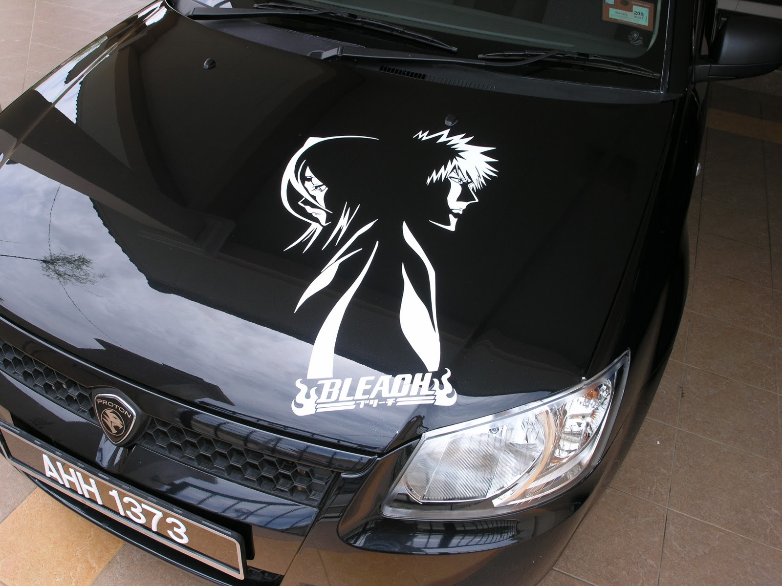 Fury Of Five: Bleach Car Stiker