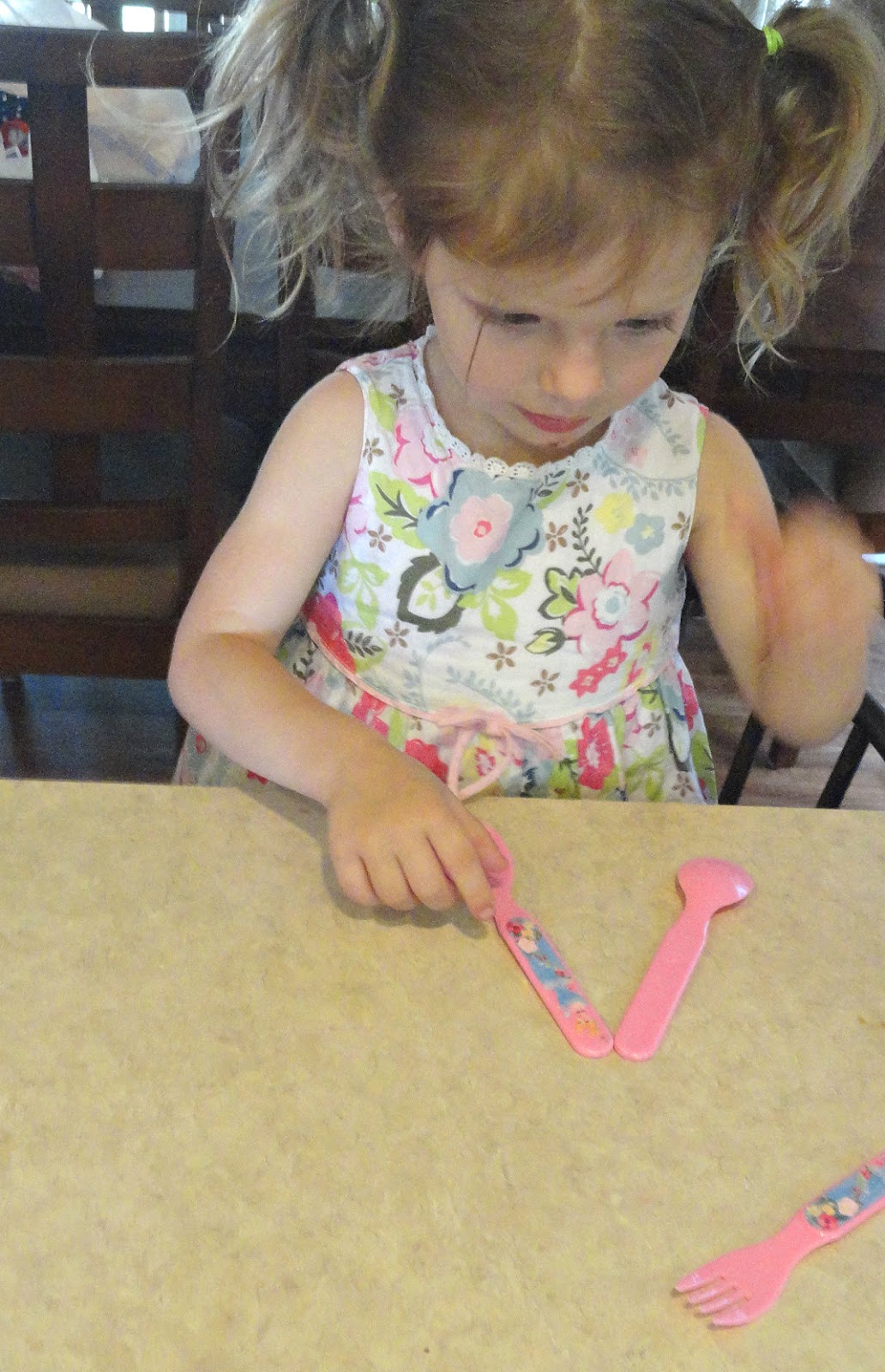 Create, Play, Teach: Letter fun with silverware