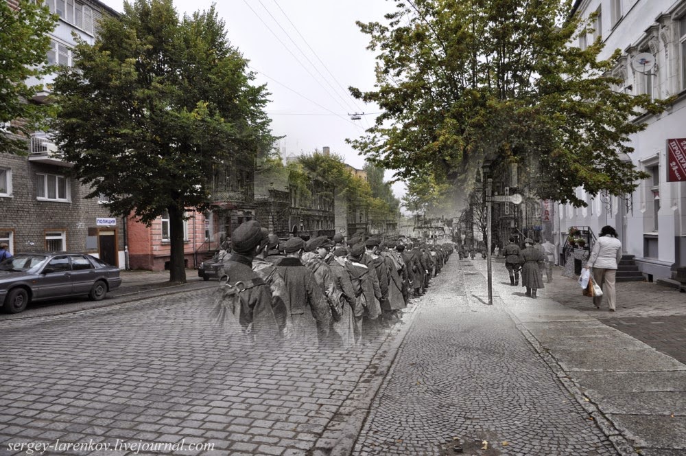 13 Ghostly Photos of Kaliningrad Looked Both in World War II and 2013 ...