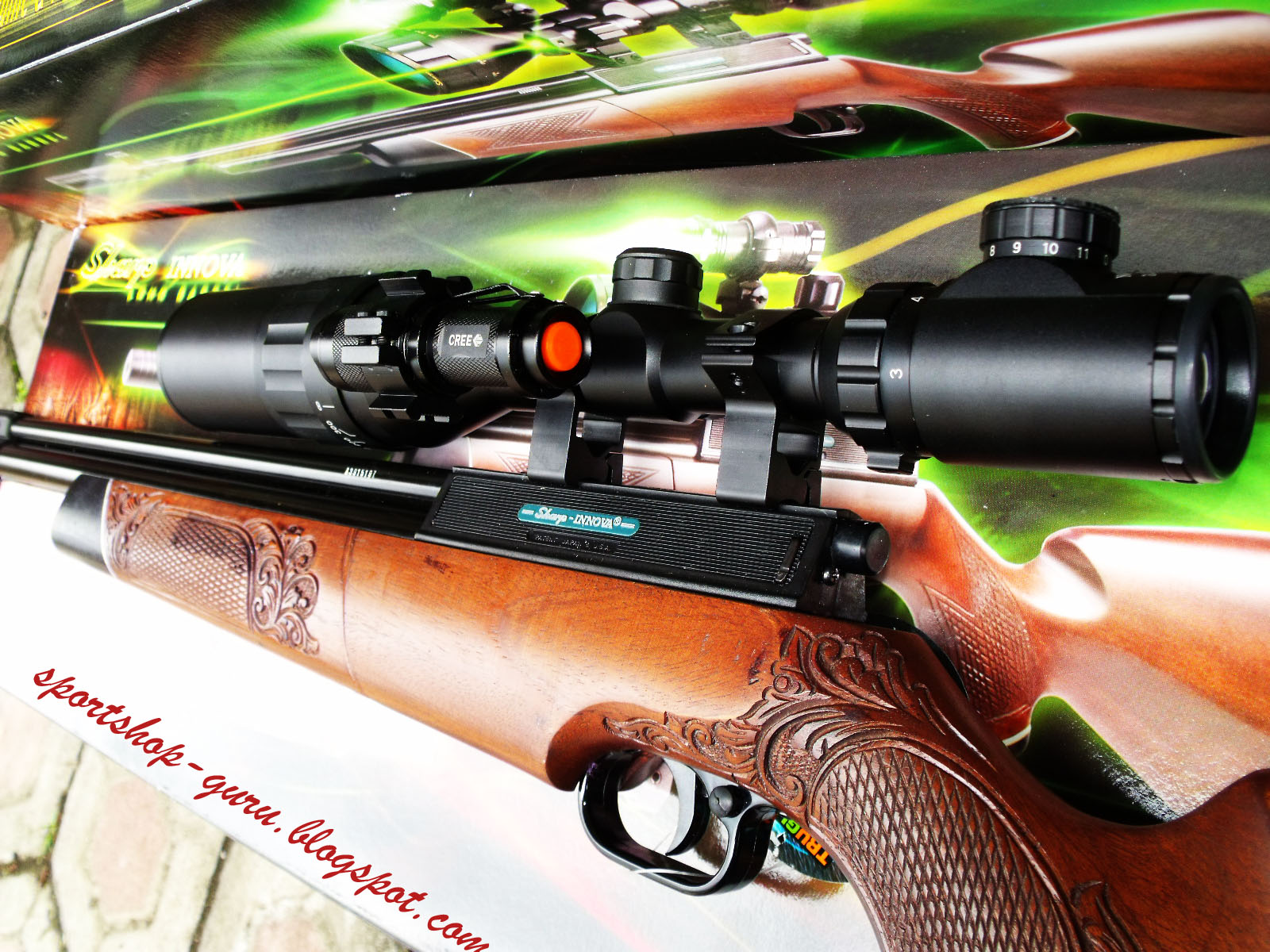 LIST SENAPAN ANGIN: Sharp Innova Long Barrel Gun